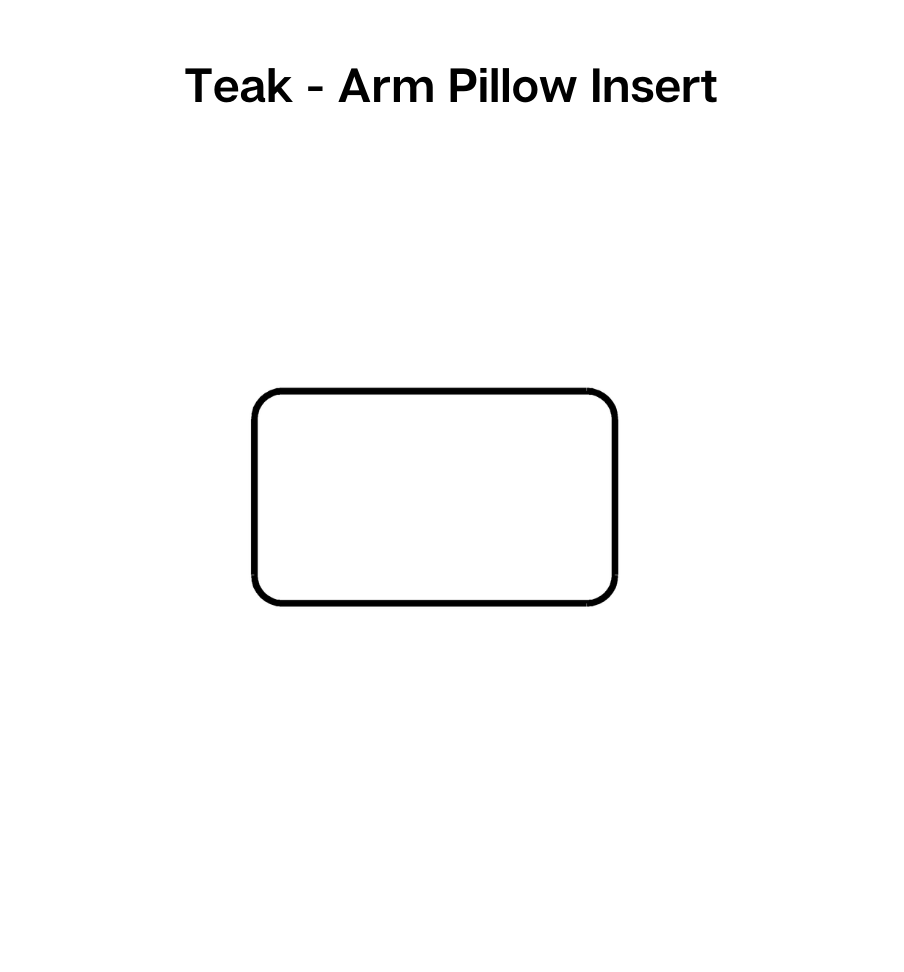 Arm Pillow Insert GPI-636 – Chicory